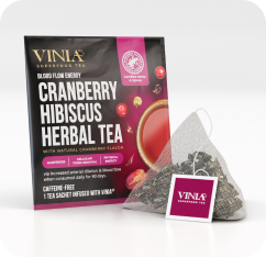 VINIA® Cranberry Hibiscus Herbal Tea